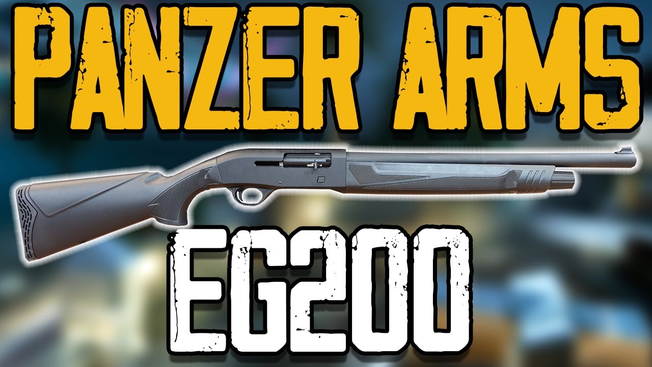 Panzer EG200 12GA 18.5" BBL 5rd Semi-Auto Shotgun w/ Adj. Gas System
