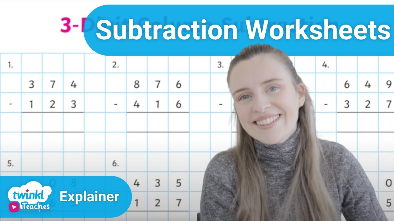 Subtraction Worksheets