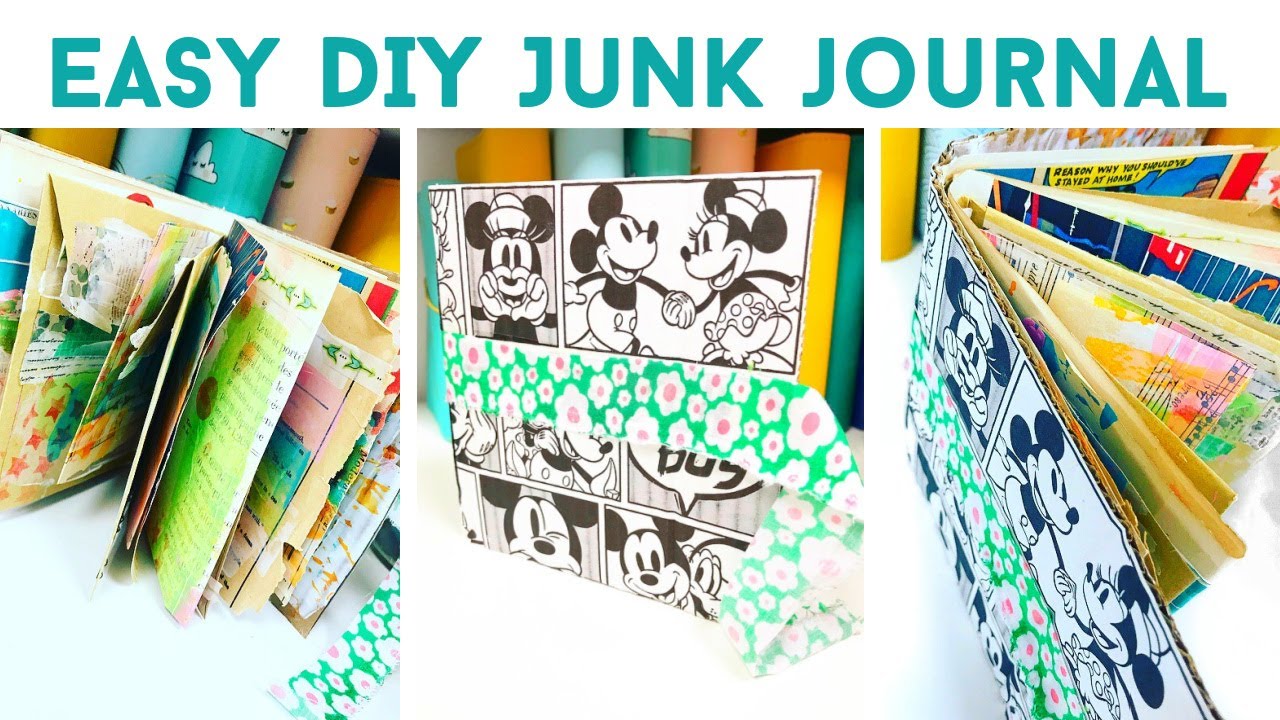 DIY JUNK JOURNAL TUTORIAL | Just Junk | With Final Flip Through