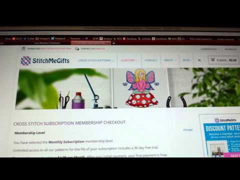 Stitch Me Gifts Cross Stitch Subscription Service