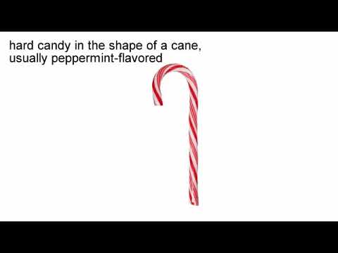 candy cane meaning | Vocabulary for Kids | Children's Dictionary | Learn English Vocabulary