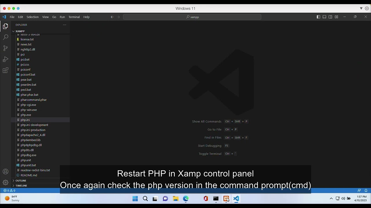 Xdebug Configuration in Windows 11 with Xampp | Step-by-Step Tutorial