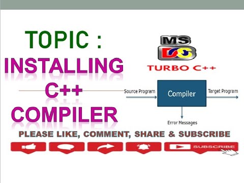 HOW TO INSTALL C++ COMPILER | C++ PROGRAMMING