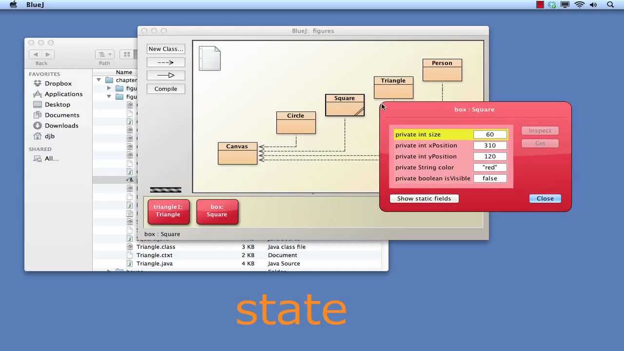 Chapter 1: VN 1.2 Creating and using objects within BlueJ