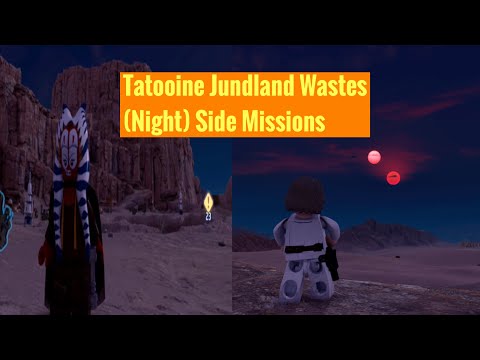 Lego Star Wars: TSS - Tatooine Jundland Wastes (Night) Side Missions