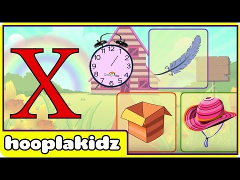 Learn About The Letter X | Preschool Activity | HooplaKidz
