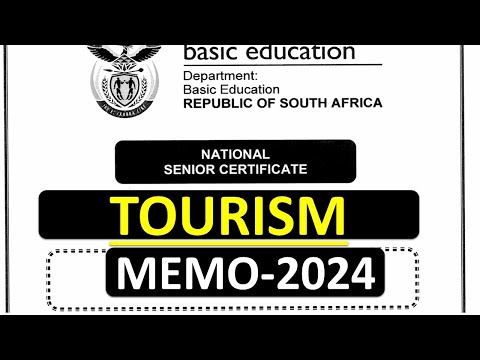 MEMO TOURISM GRADE 12 2024 FINAL EXAMS NOVEMBER TOURISM MEMO GRADE 12: GRADE 12 TOURISM THUNDER