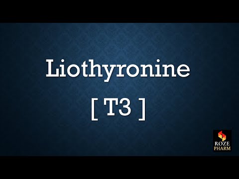Liothyronine T3 pronunciation, thyroid, hypothyroidism, drug, TSH, PTH, How to say Roze pharm