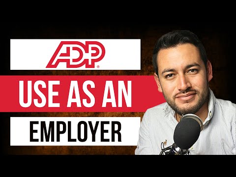 HOW TO USE ADP WORKFORCE AS AN EMPLOYER!