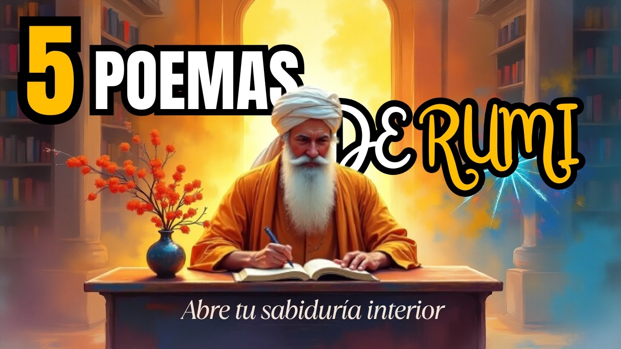 5 poemas que cambian vidas | Rumi sabiduría antigua para corazones modernos