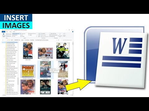 How to import photos into Word Document and How to compress photos in Word Document