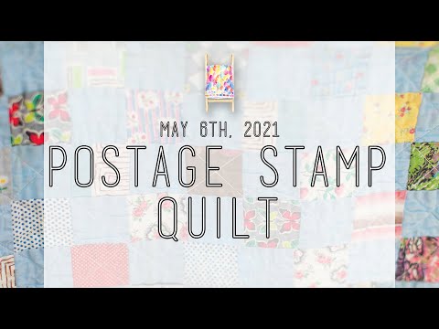 Postage Stamp Quilt - 8611