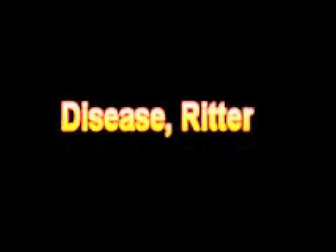 What Is The Definition Of Disease, Ritter - Medical Dictionary Free Online