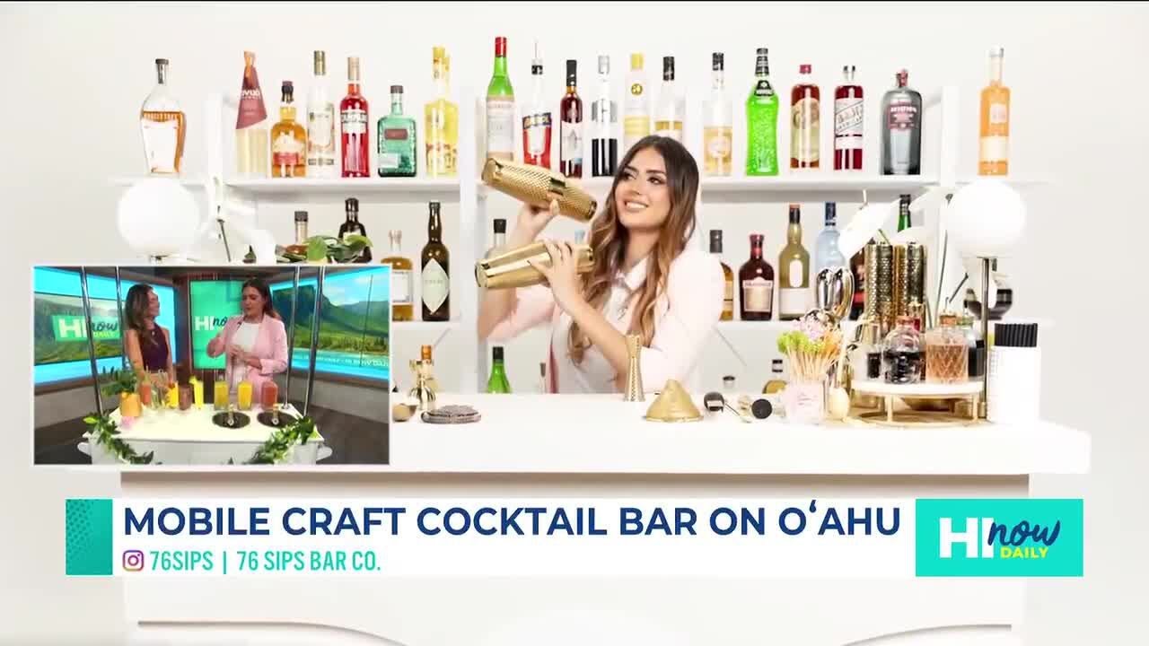 Mobile craft cocktail bar brings custom bar experience to Oahu events