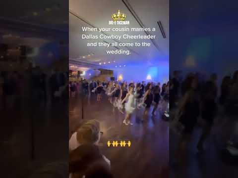 Dallas Cowboys Cheerleader Wedding