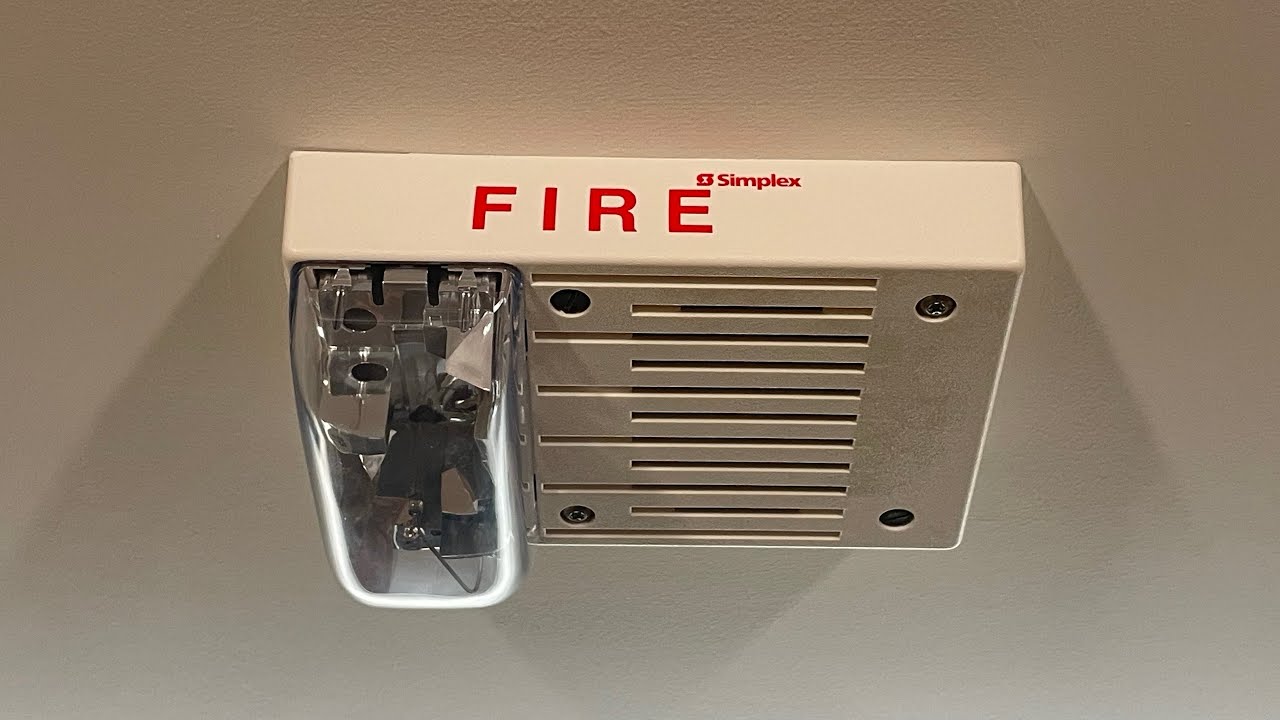 Another Dorm Fire Alarm 11/10/25 | Simplex Truealert Horn Strobes 
