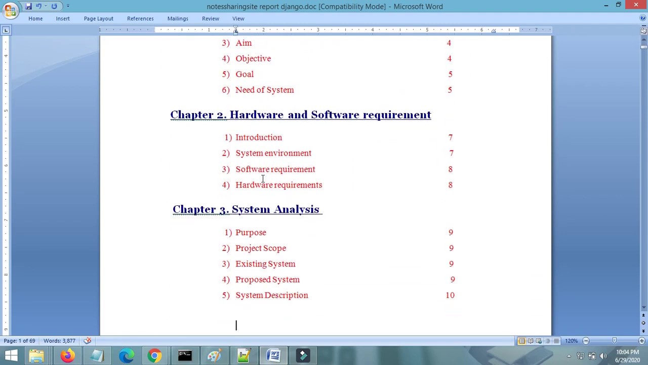 Project Report - Study Notes Sharing Site Project Report | Python Django