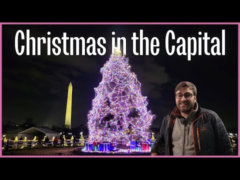 Season's Greetings from Washington DC | US Botanic Gardens, Holiday Market, National Christmas Tree