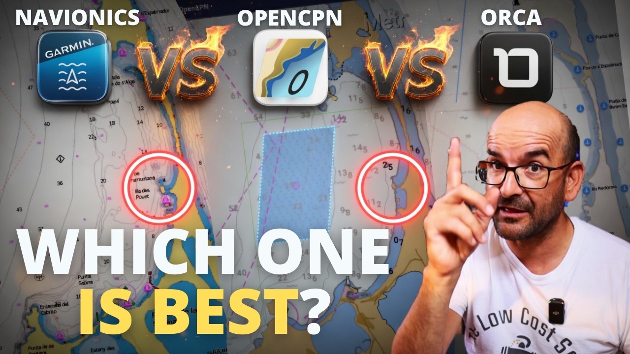 EP116 - Navionics vs OpenCPN vs Orca — Which Chartplotter App Is the Best?