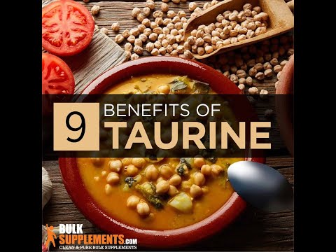 Taurine benefits - What is Taurine - Taurine Supplement - Taurine Side Effects