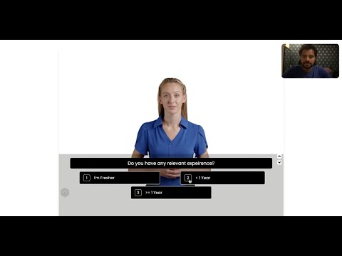 Screening interviews by AI Recruiter -Recruter.ai