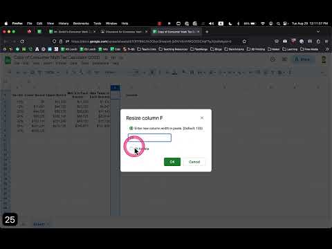 Consumer Math Federal Income Tax Calculator with Google Sheets