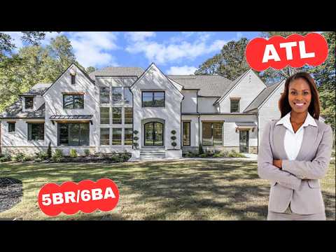 ๐ด Atlanta Luxury Homes for Families: ๐จโ๐ฉโ๐งโ๐ฆ๐ Tour This Atlanta Home With Space & Amenities!