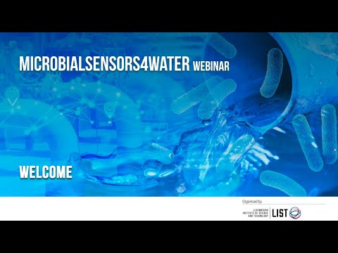 MicrobialSensors4Water webinar