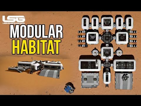 Space Engineers - Modular Habitat Survival Ready