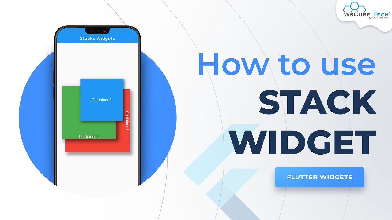 Flutter Stack Widget | Complete Tutorial🔥😯