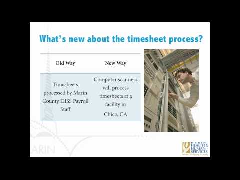 New IHSS Timeheets and You