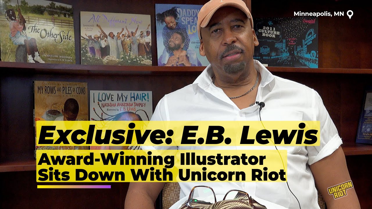 Exclusive: Award-Winning Illustrator EB Lewis Sits Down With Unicorn Riot | 4K