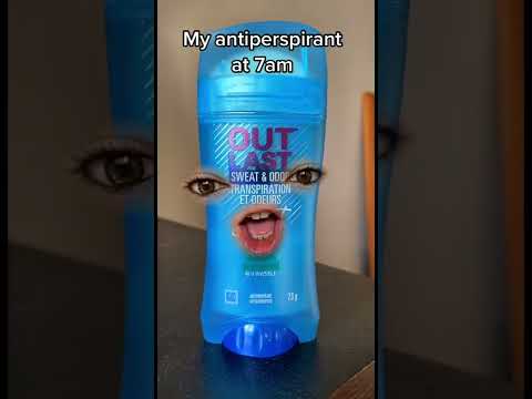 My sweat glands : 1 My antiperspirant : 0 - Dermadry for excessive sweating