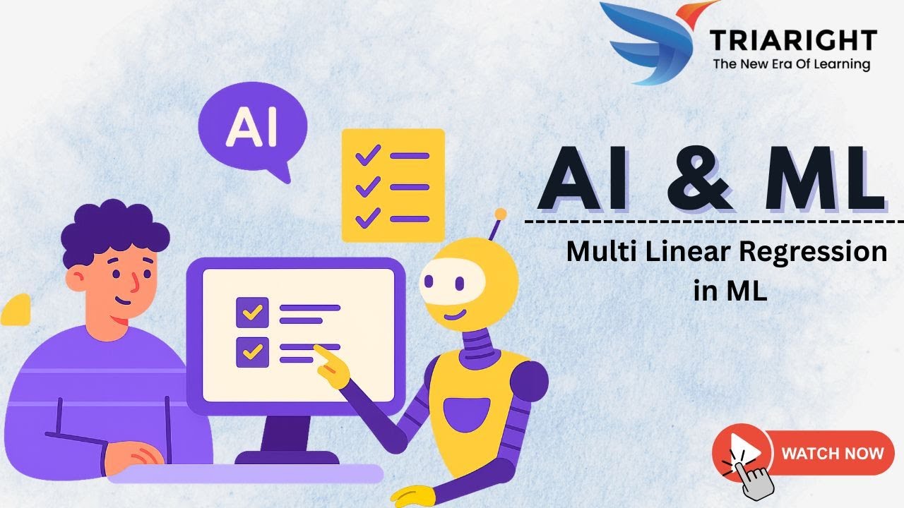 Multiple Linear Regression in Machine Learning | Regression Analysis | AI & ML – Chapter 28