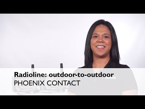 Radioline: outdoor-to-outdoor configuration