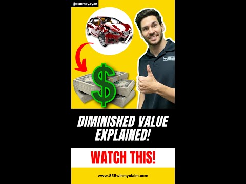 DIMINISHED VALUE EXPLAINED!