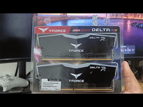 Unboxing TeamGroup T-Force Delta RGB 32GB 3600MHz RAM Kit