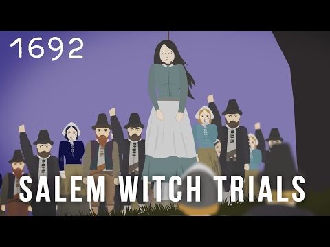 The Salem Witch Trials (1692) Cartoon