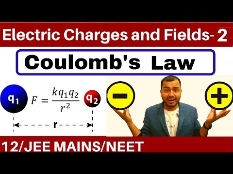 Electric Charges and Fields 02 || Coulomb's Law and Force Between Multiple Charges JEE MAINS/NEET