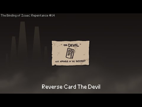 Reverse Card The Devil - The Binding of Isaac: Repentance #14
