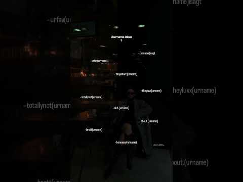 username ideas π¦