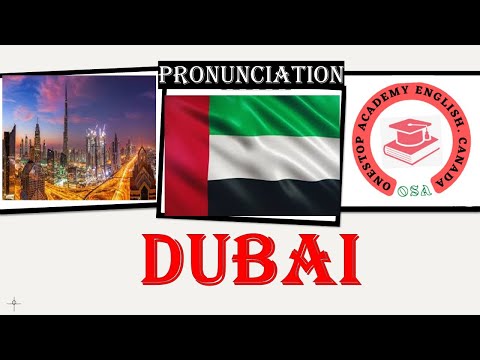 How to say Dubai correctly | Correction pronunciation of Dubai | Onestop Academy English