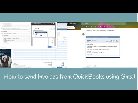 How to set up Gmail to email Invoices through QuickBooks