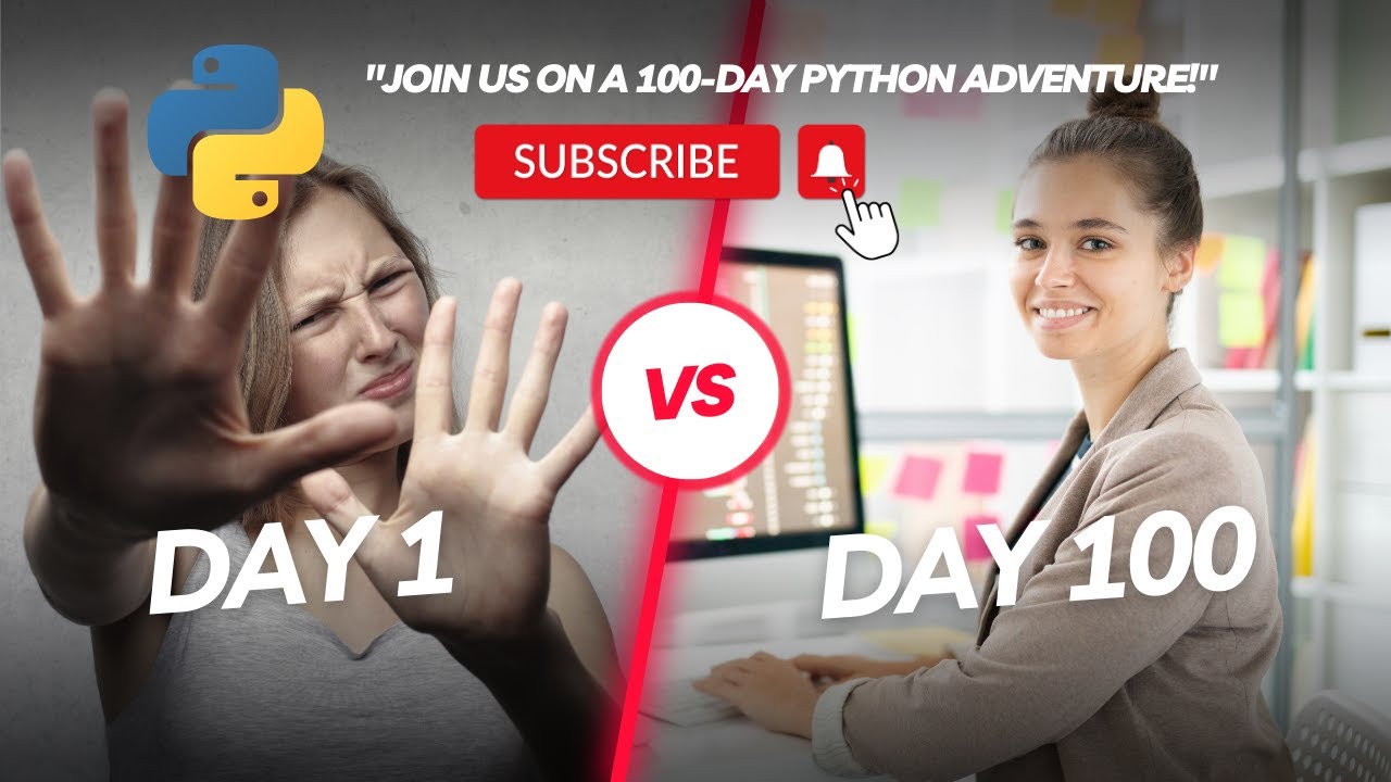 Learn Python in 100 Days: Your Coding Adventure Begins!