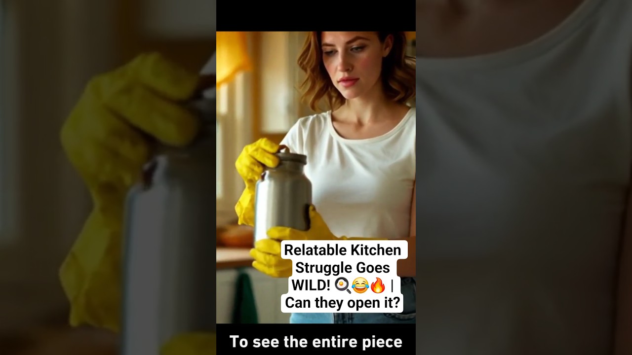 Relatable Kitchen Struggle Goes WILD! 🍳😂🔥 | Can they open it?