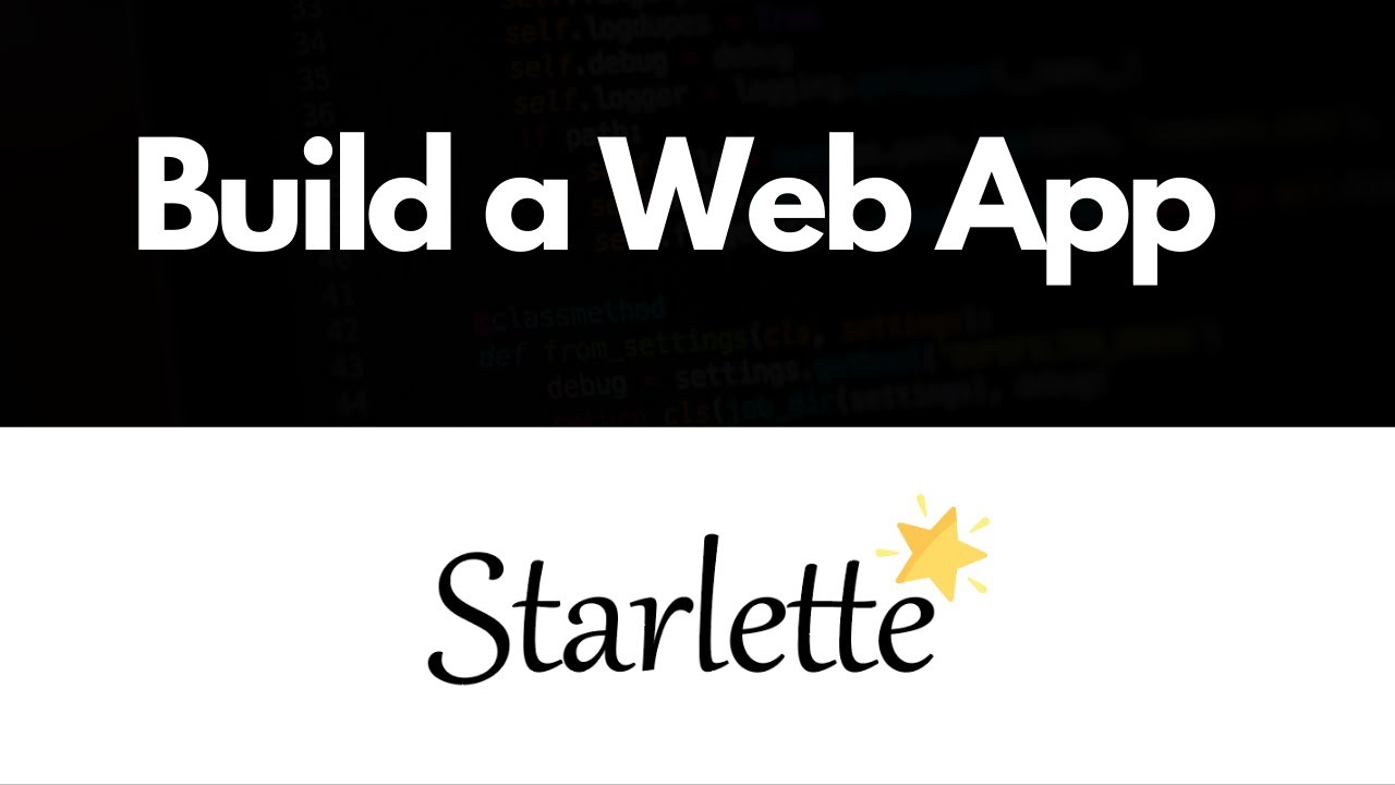 Build An Async Web Application with Starlette. And Python
