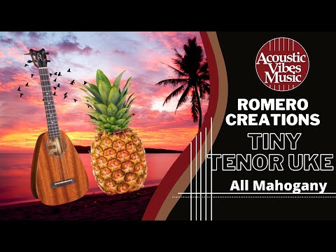 Romero Creations "Tiny Tenor"  ★ All Mahogany Ukulele [Ukulele Review and Demonstration]