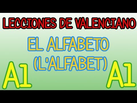 A1 - EL ALFABETO (L'alfabet)