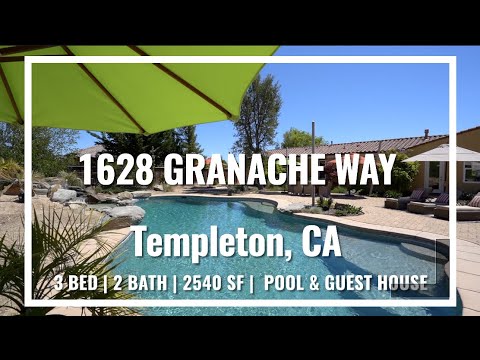 1628 Granache Way | Templeton CA