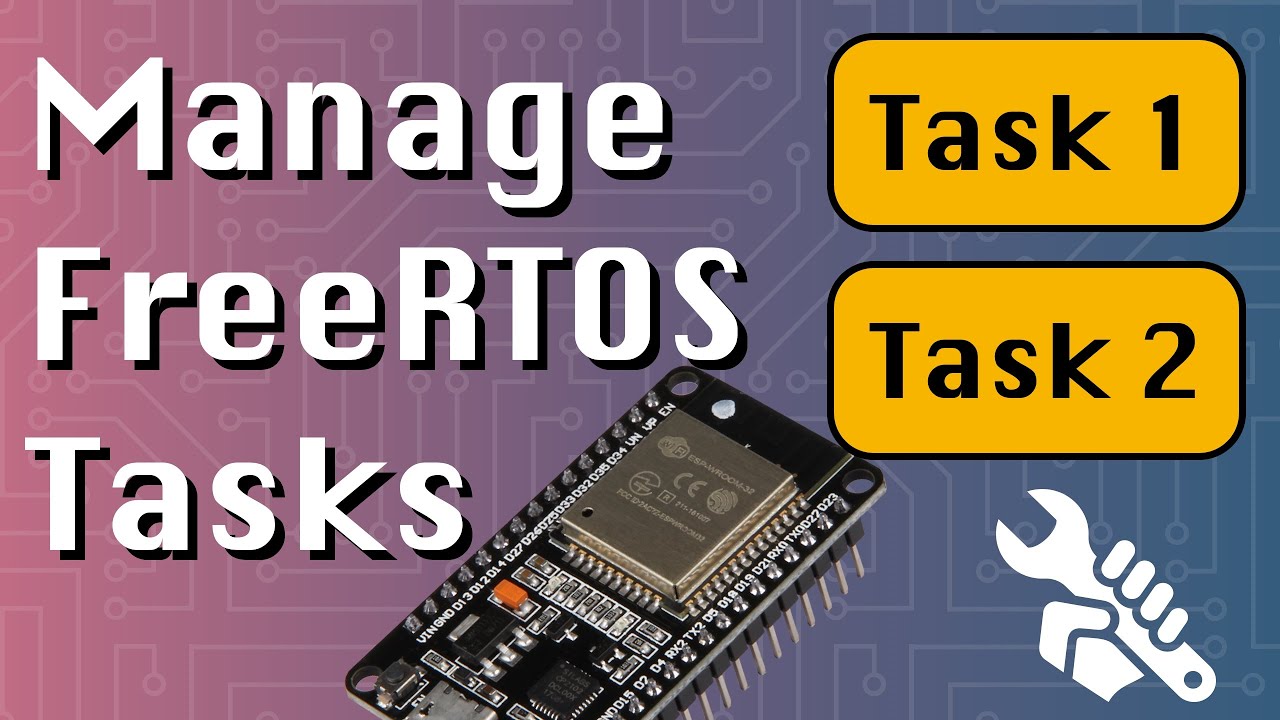 Manage FreeRTOS tasks - Suspend, Delay, Resume, Delete (ESP32 + Arduino series)